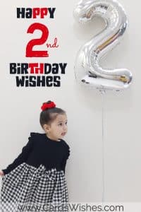 60+ Happy 2nd Birthday Wishes for 2-Year-Old Baby