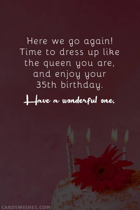Top 40 Happy 35th Birthday Quotes And Wishes You Will Love