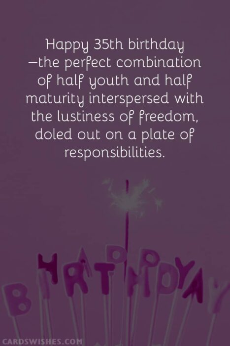 Top 40 Happy 35th Birthday Quotes And Wishes You Will Love