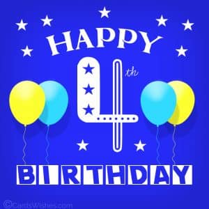 Top 80 Happy 4th Birthday Wishes And Quotes For 4-Year-Olds