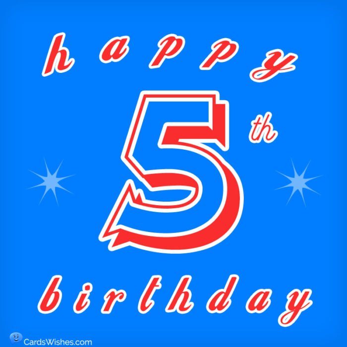 70+ Happy 5th Birthday Wishes And Messages