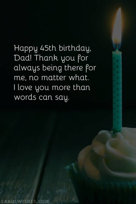 Top 50 Happy 45th Birthday Quotes And Wishes for 45-Year-Olds