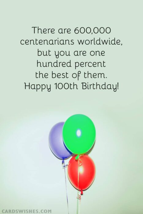 50+ Happy 100th Birthday Wishes To Celebrate A Century Of Life