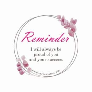 20+ Proud of You Quotes and Messages - CardsWishes.com